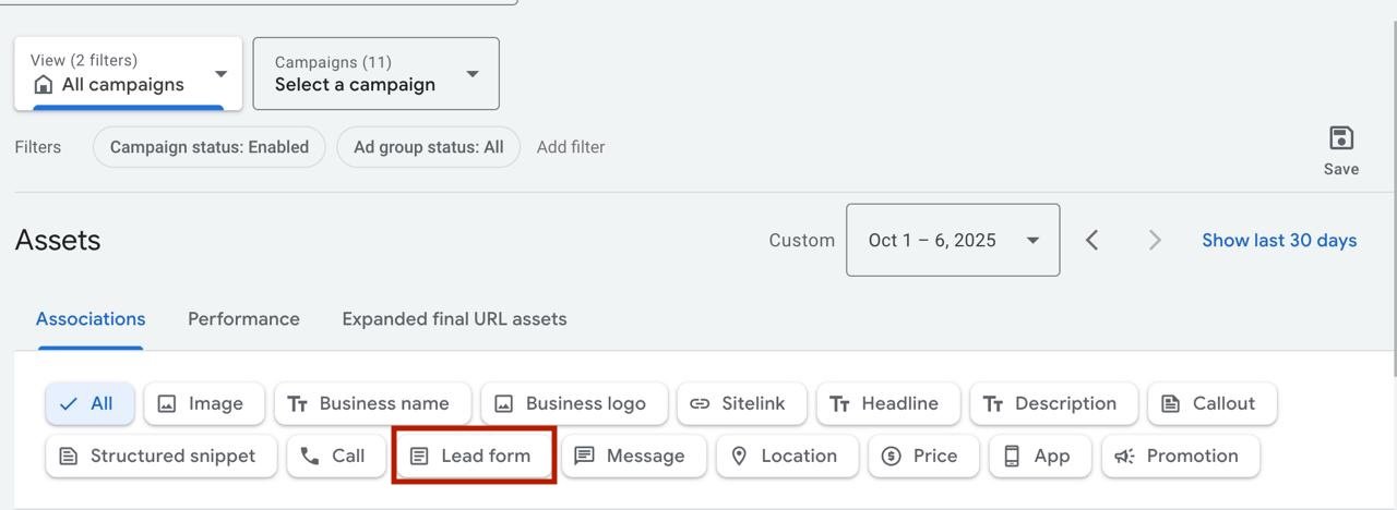 How to Use Google Ads Lead Form Assets for Leads