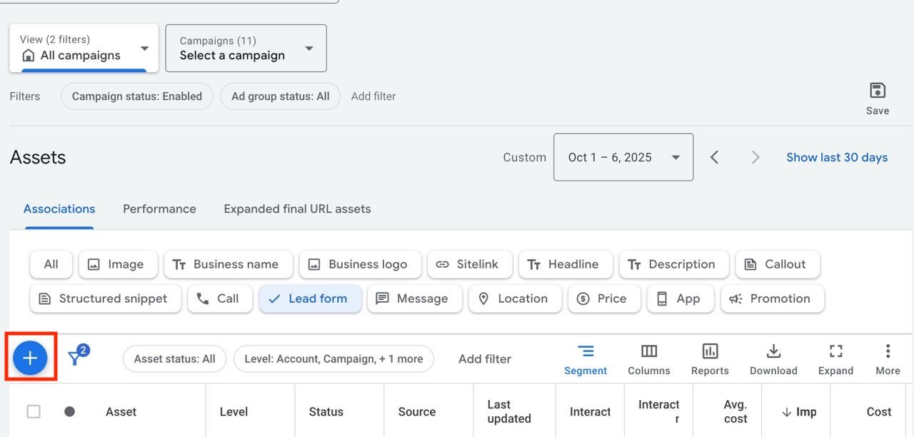 How to Use Google Ads Lead Form Assets for Leads